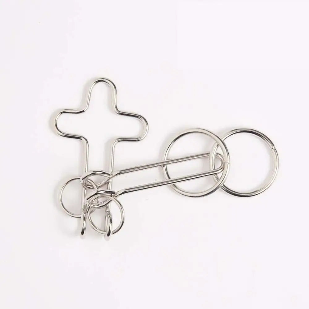 3D Metal Puzzle IQ Mind Brain Teaser Intelligence Buckle Interlock ...