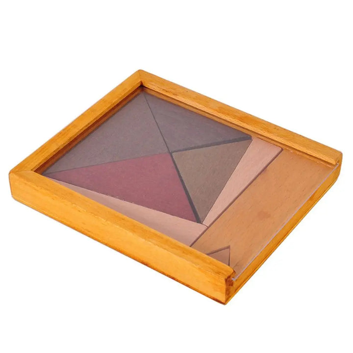 Unlock Wooden Brain Teaser Puzzle Opening Puzzle Box Luban Lock IQ ...